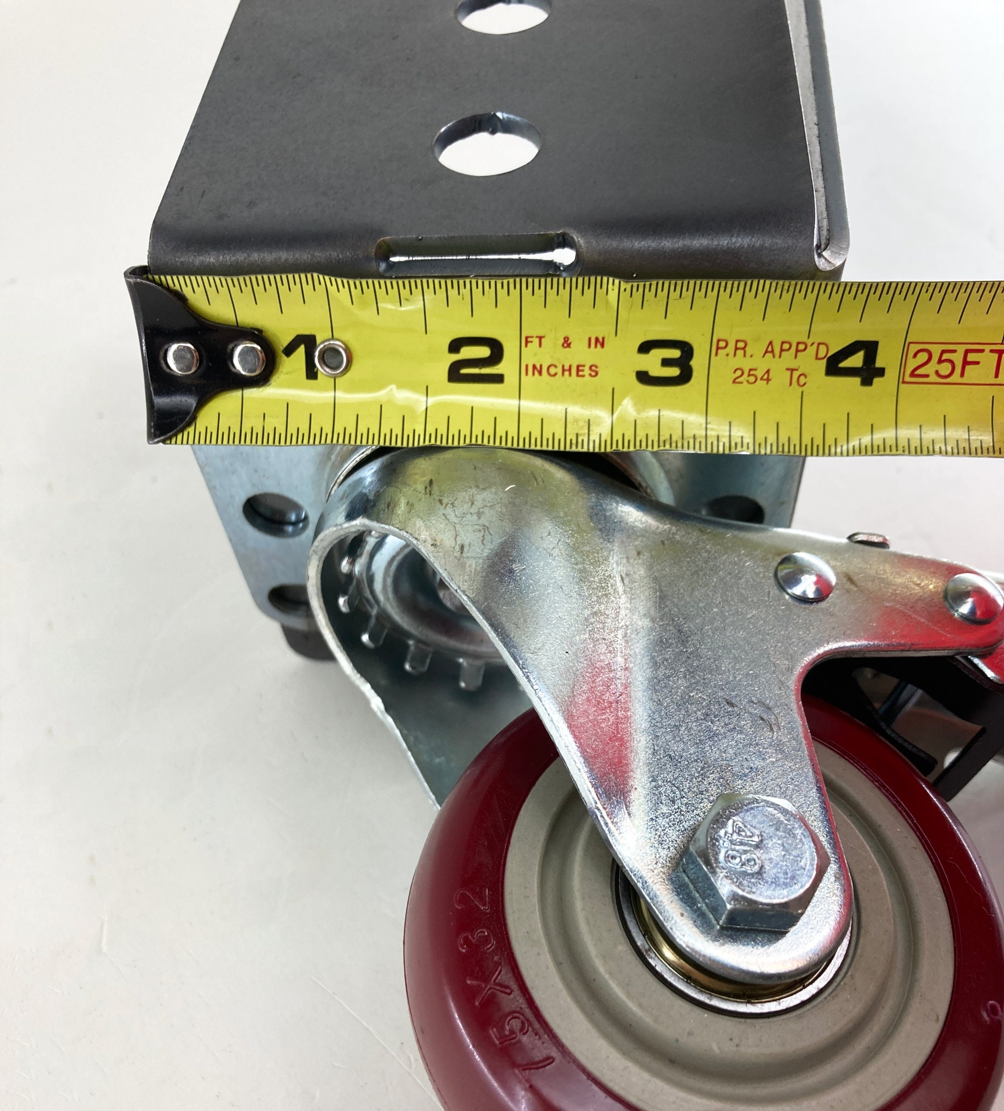 Posthugger™ Swivel-locking Wheel Caster Castor Brackets | FOR 4X4 POSTS ...