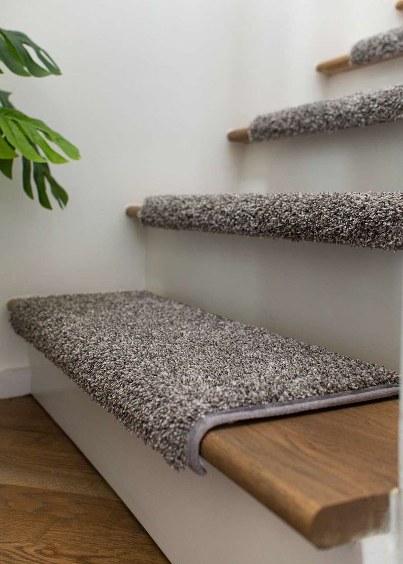 Dream on Cloud True Bullnose® Padded Carpet Stair Treads Runner ...