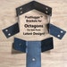 Posthugger™ 32 Pc 6x6 Octagon Pergola Bracket Set | for 6x6 (5.5"x5.5 ...
