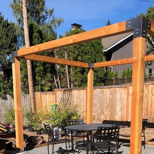 Posthugger™ 4×4 Upright to 6×6 or 2×6 Horizontal Wood Posts | Outside ...