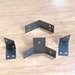Posthugger™ 24 Pc 4x4 Hexagon Pergola Bracket Set| for 4x4 (3.5"x3.5 ...