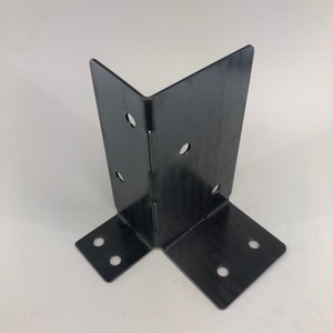 Posthugger™ 4x6 Outside Corner and Post Base Brackets Made From 1/8 ...