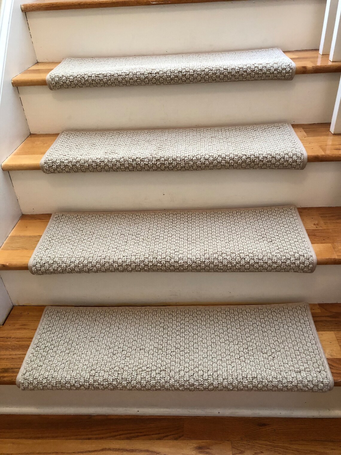 Cathedral Hill II Cream Puff (and Other Colors) True Bullnose® Padded ...