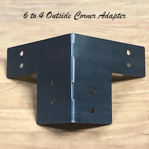 Posthugger™ 6x6 to 4x4 Post Adapter Brackets and Outside Corners ...