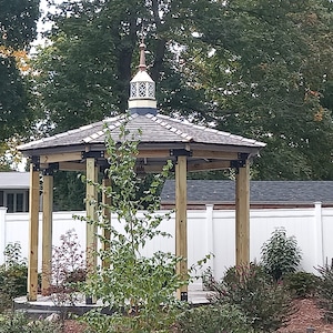 Posthugger™ 32 Pc 6x6 Octagon Pergola Bracket Set | for 6x6 (5.5"x5.5 ...