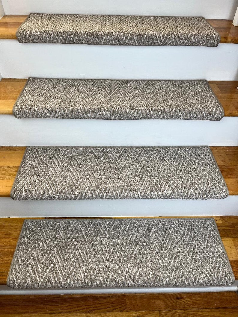 Always Natural Basket True Bullnose® Carpet Stair Tread Sold Each - Etsy