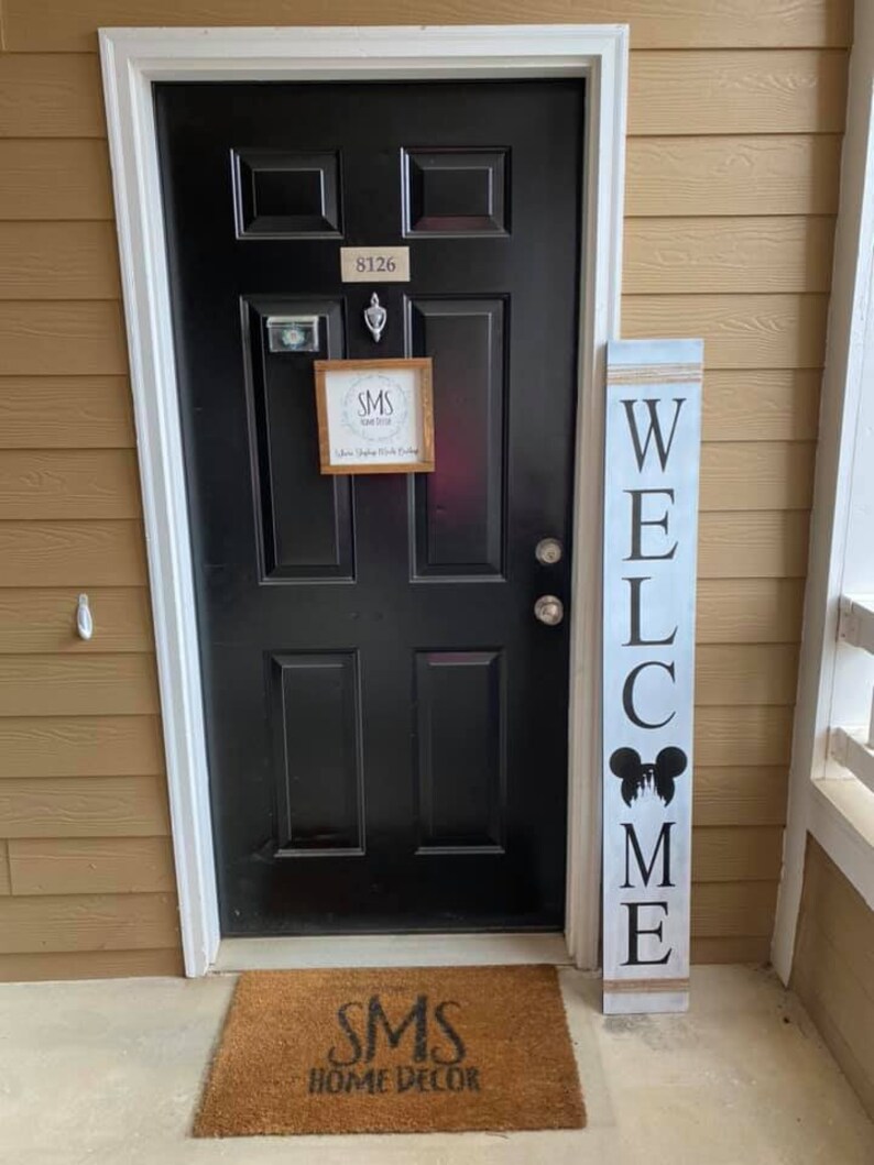 Front Porch Welcome Sign 5 Foot Welcome Sign 4 Foot | Etsy