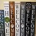 Front Porch Welcome Sign 5 Foot Welcome Sign 4 Foot Welcome Sign Rustic ...