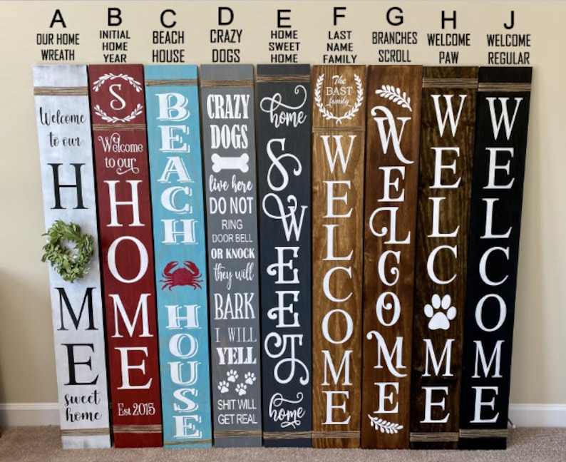 Front Porch Welcome Sign 5 Foot Welcome Sign Crazy Dogs - Etsy Front Porch Welcome Sign 5 Foot Welcome Sign Crazy Dogs - Etsy