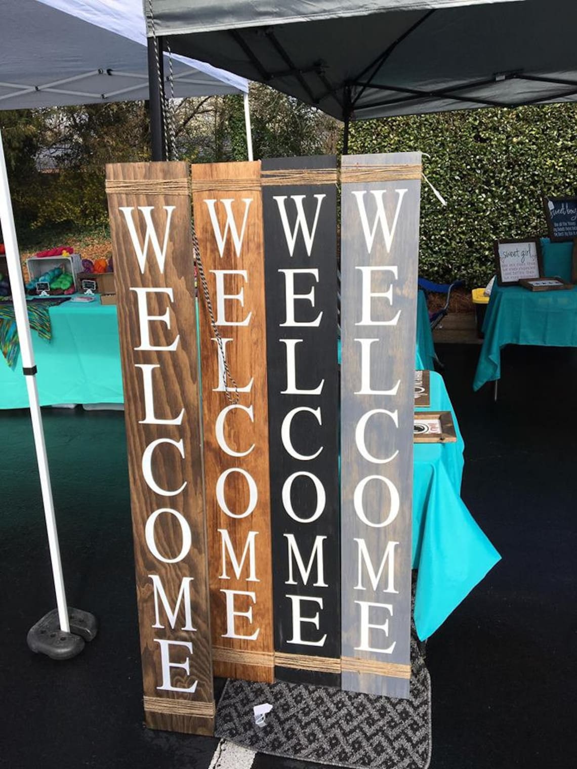 Front Porch Welcome Sign 5 Foot Welcome Sign 4 Foot | Etsy