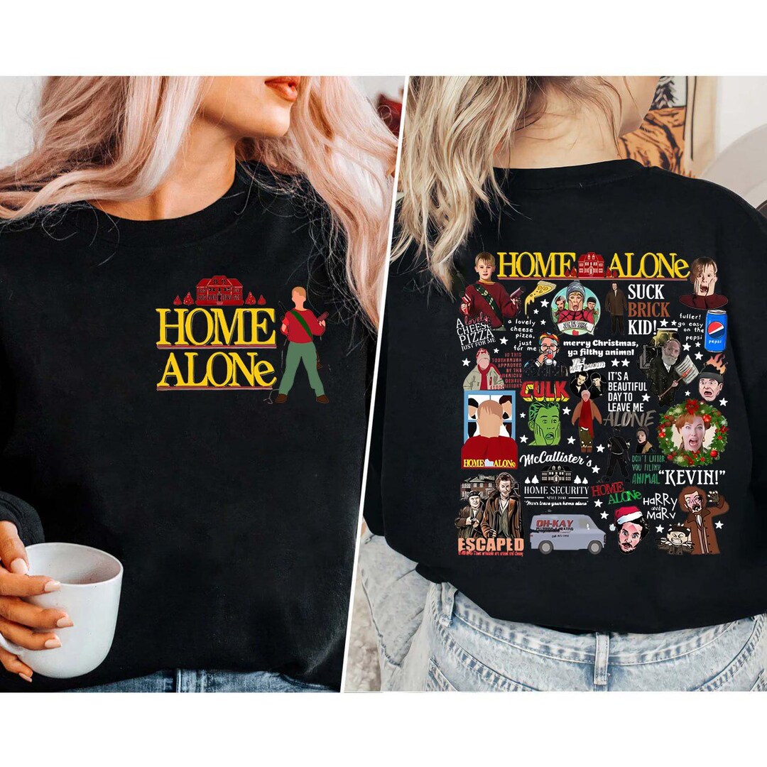 Merry Christmas Kevin Battle Plan Christmas 2 Sided Sweatshirt ...