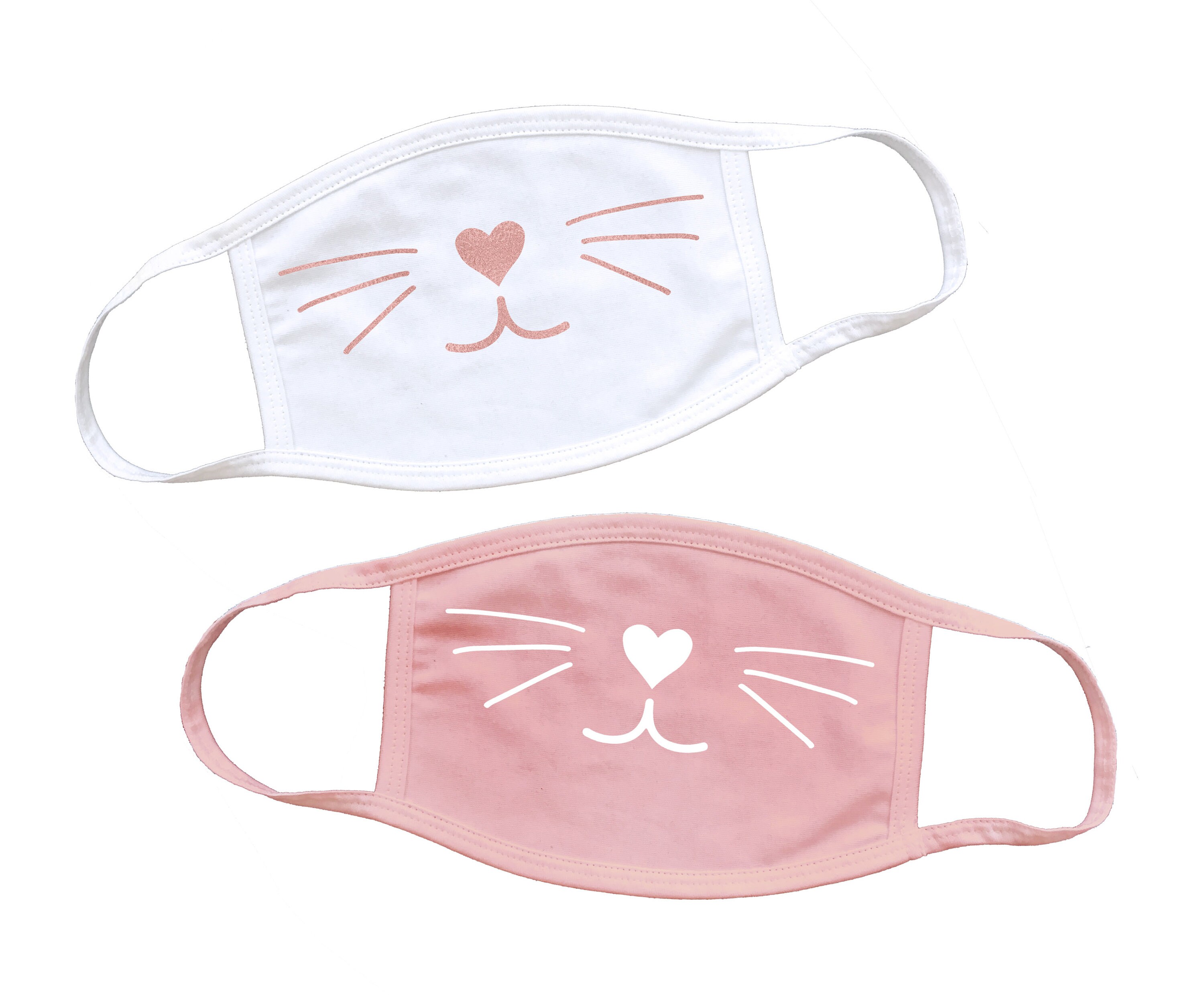 Cat Face Mask Kitten Face Mask Meow Face Mask Whisker Face - Etsy