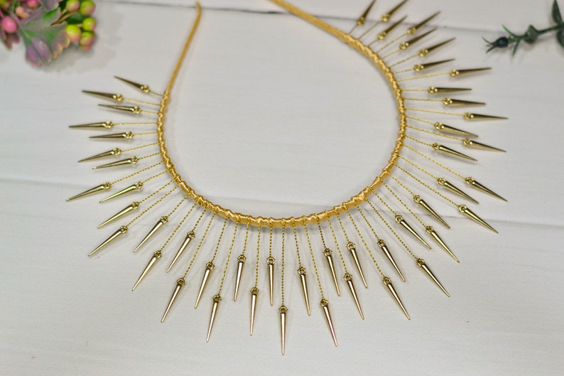 Stylish Tiara With Spikes Crown With Spikes Gothic Wedding - Etsy