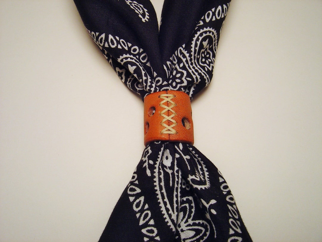 Leather Scarf Slide - Etsy