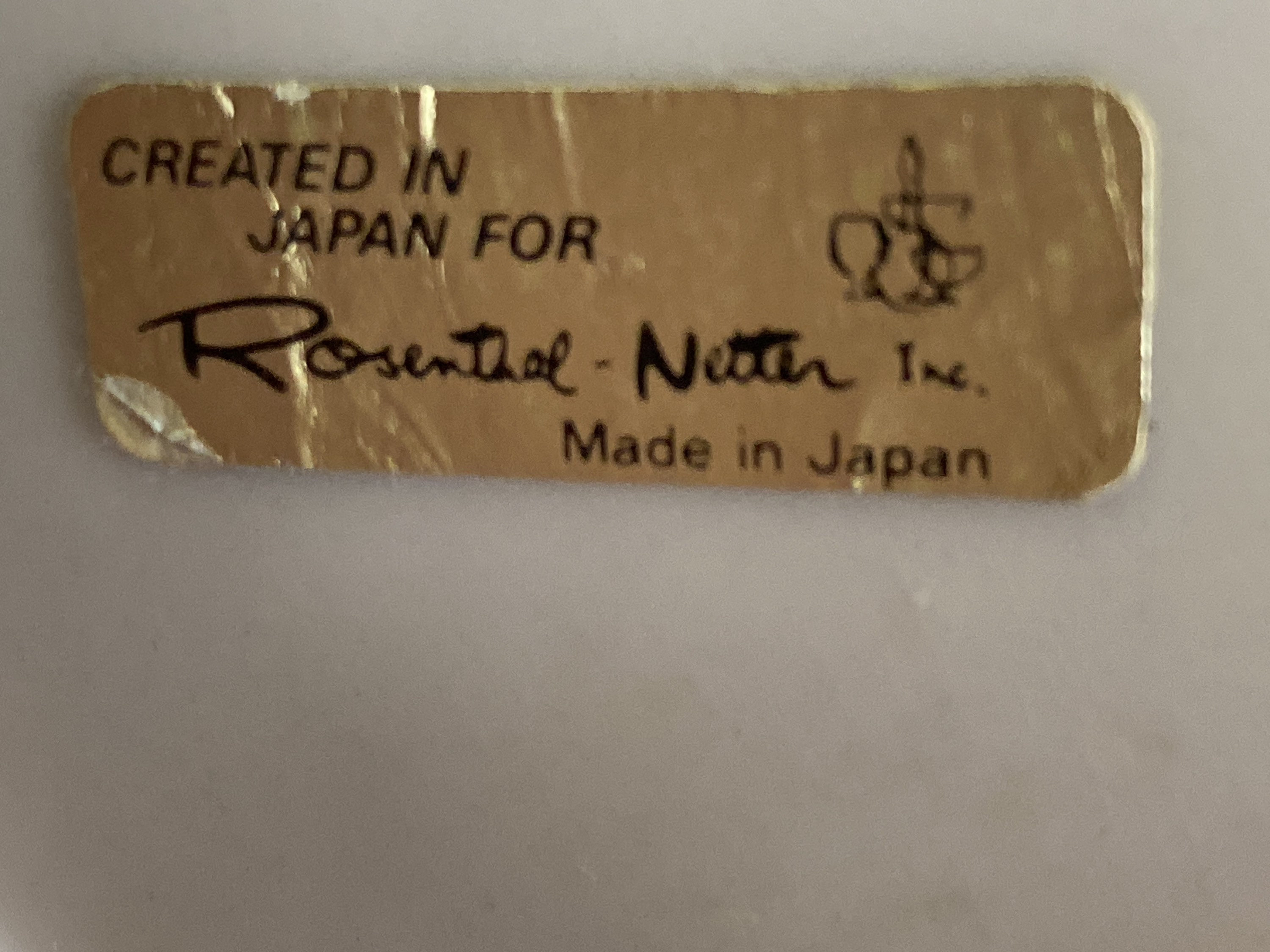 Rosenthal Netter Inc VASE JAPAN Hand Painted Gold Irises VINTAGE - Etsy