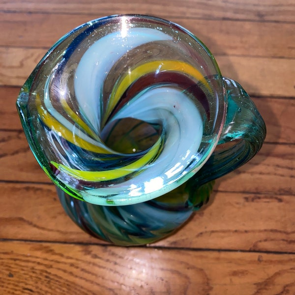 Swirl Art Glass - Etsy