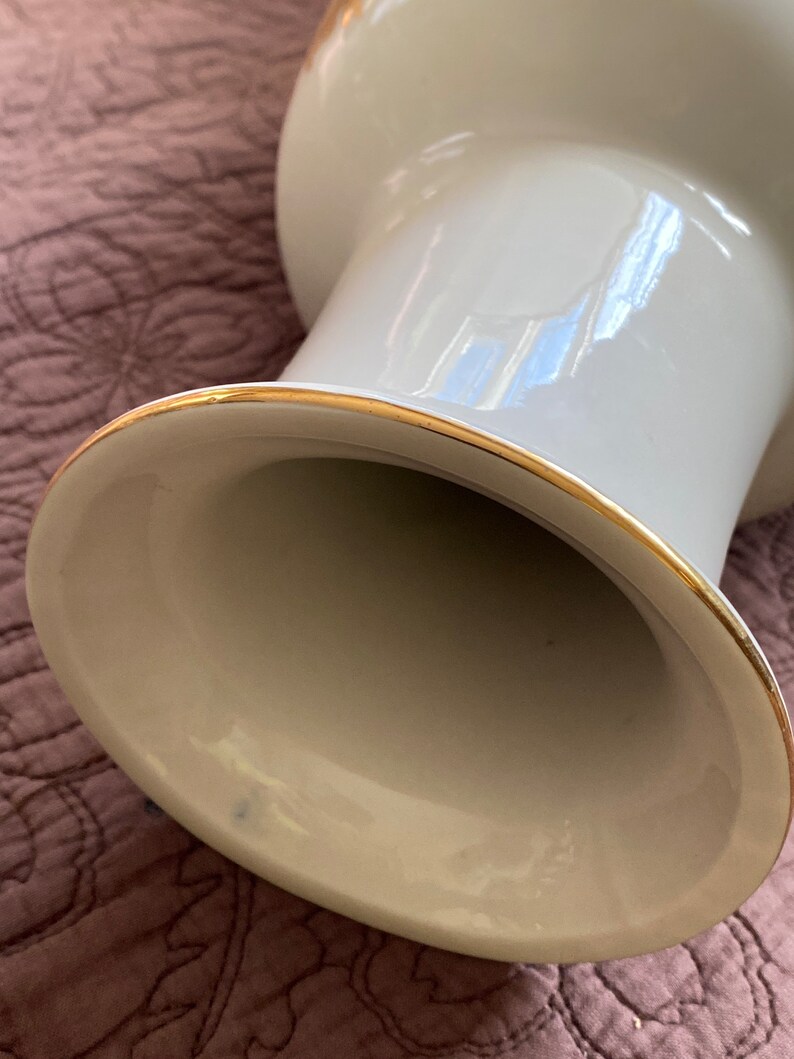 Rosenthal Netter Inc VASE JAPAN Hand Painted Gold Irises VINTAGE - Etsy