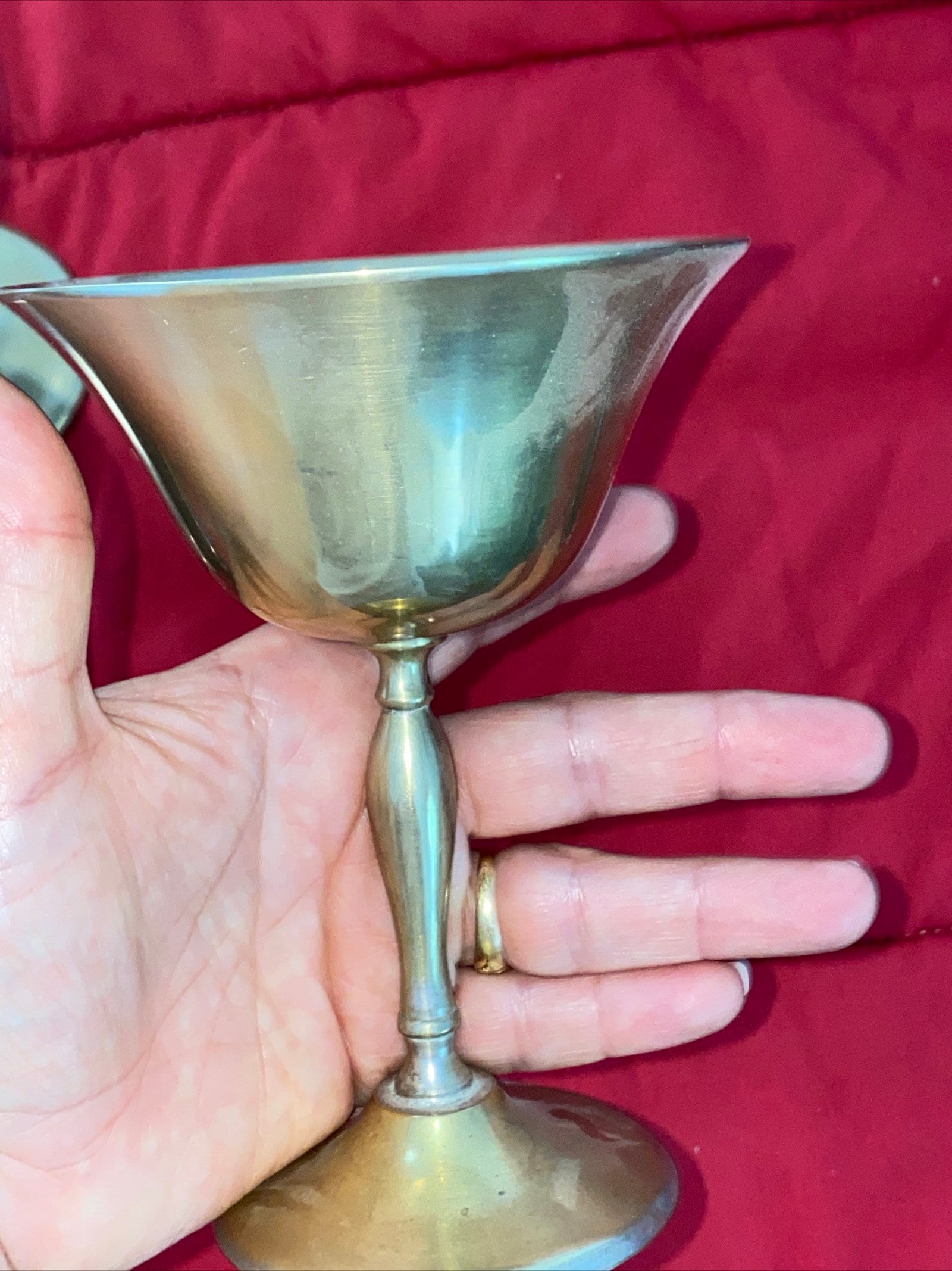 5 Silver Plate Goblets Wine Vintage Leonard ROGERS ITALY - Etsy