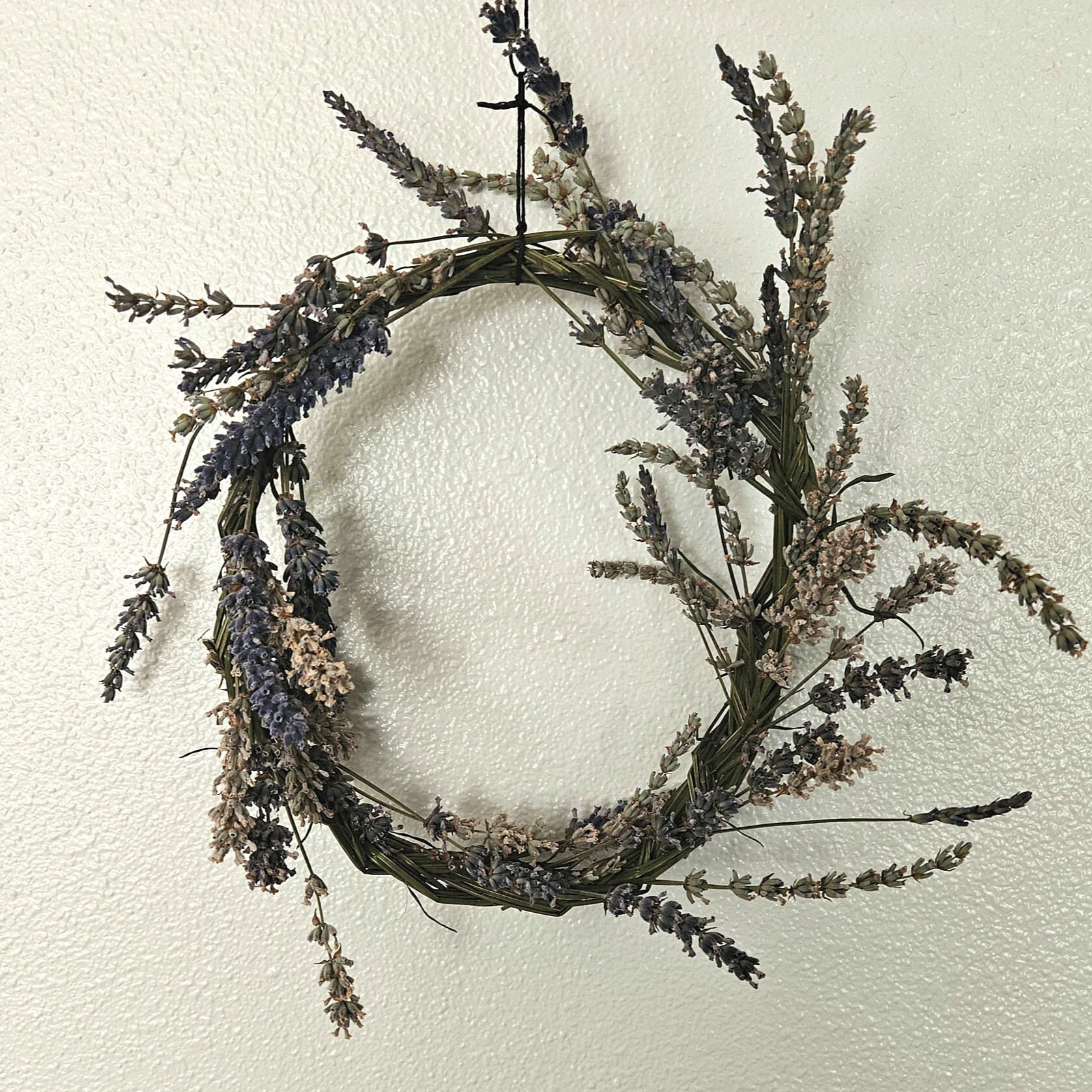 Lavender Wreath - Etsy