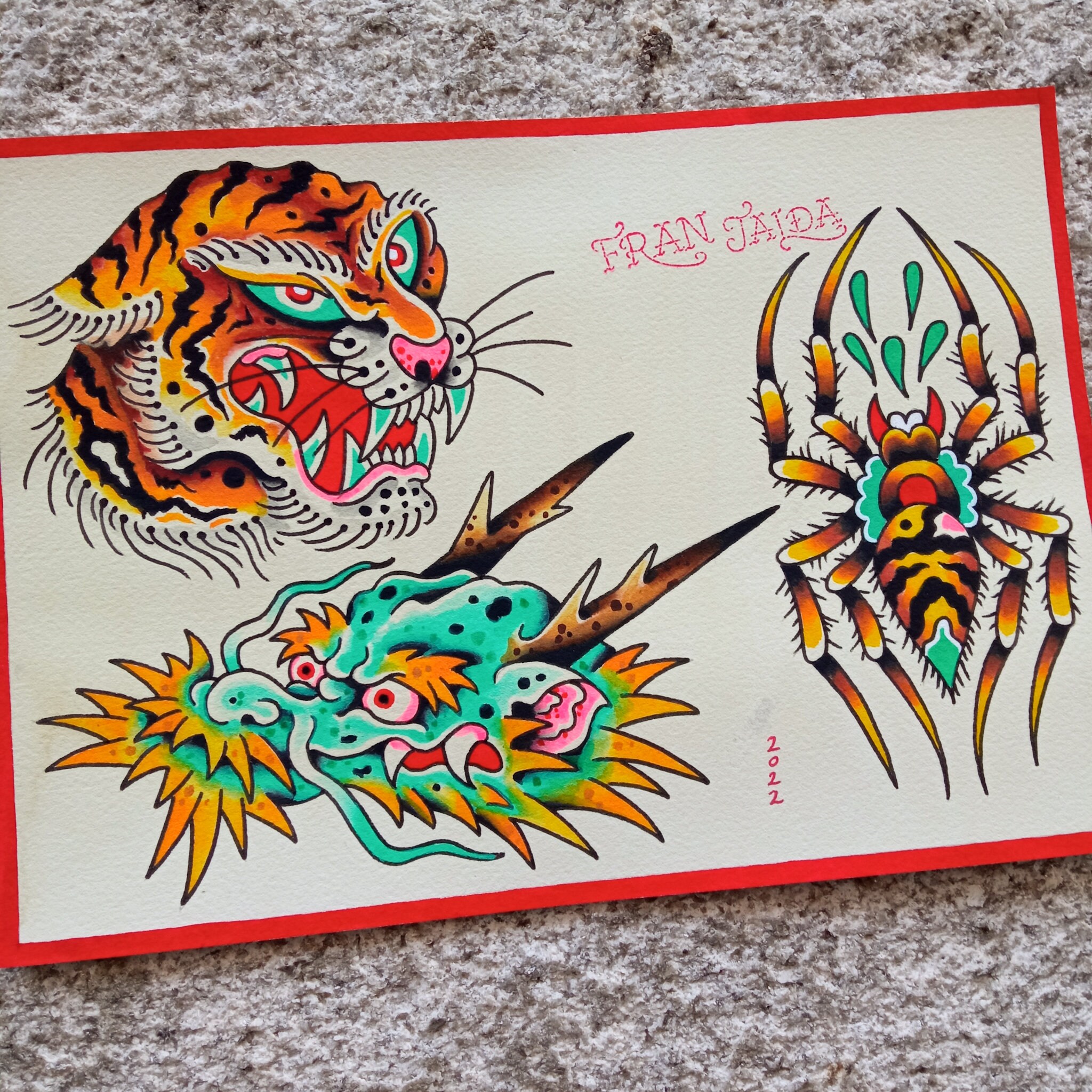 Traditional Tiger Head Flash
