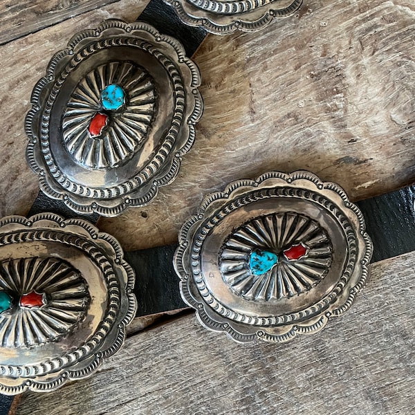 Nickel Conchos - Etsy