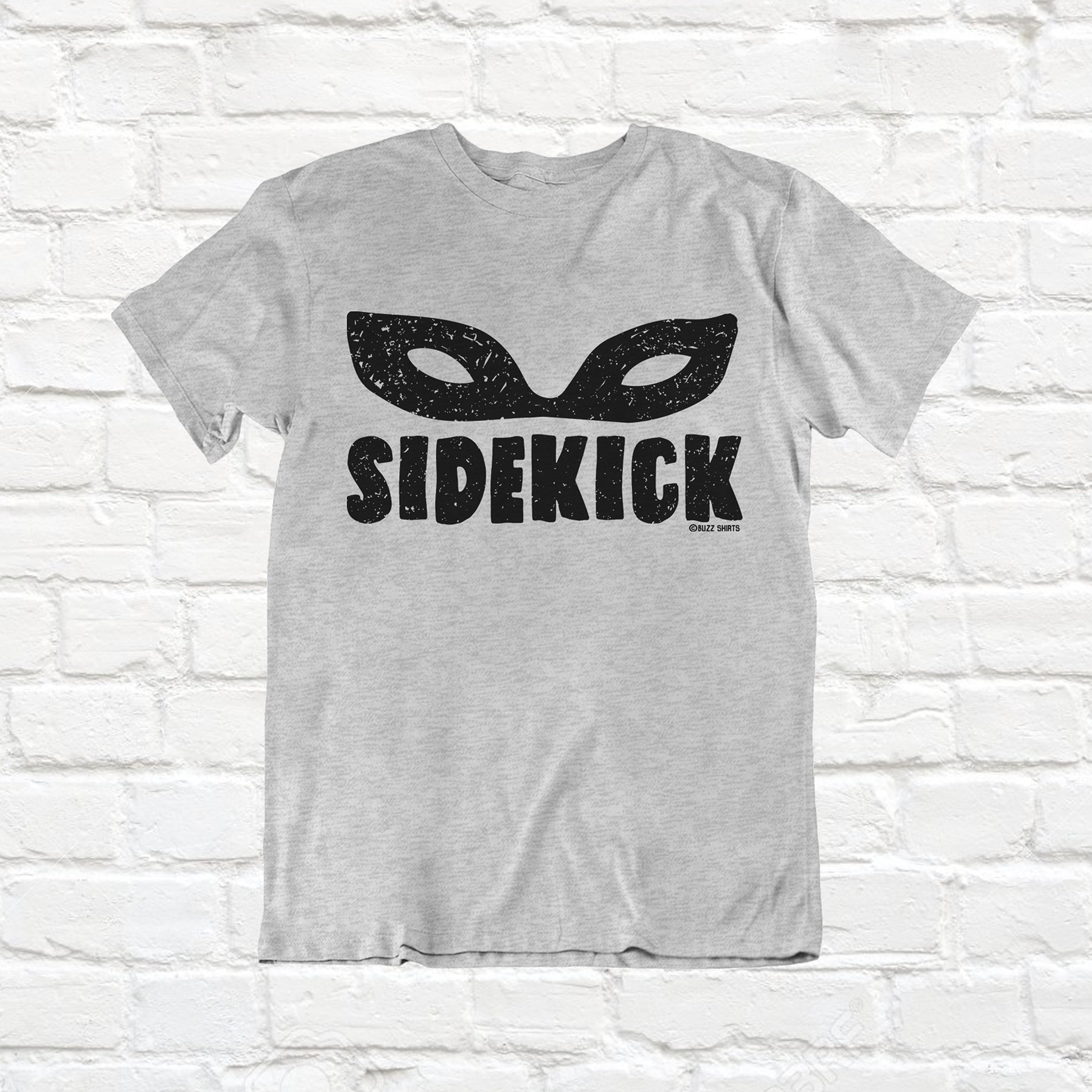 Eco Friendly Family Gift T-shirt SUPERHERO Sidekick MASK Mens | Etsy UK