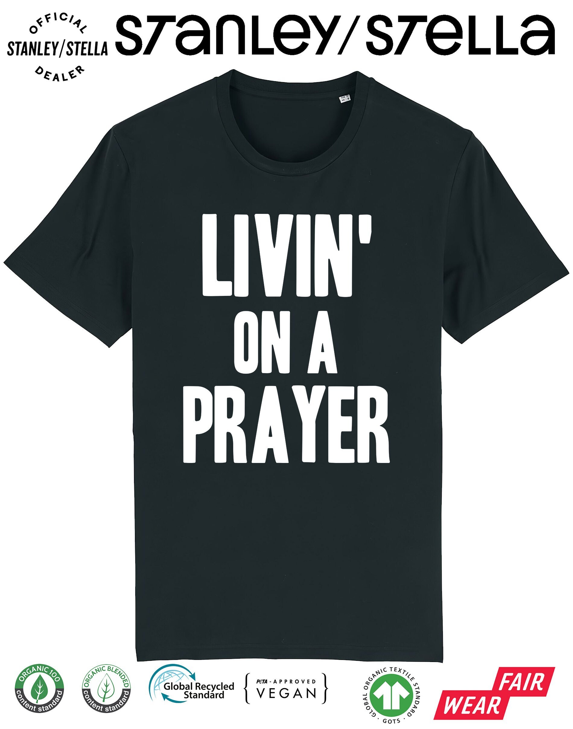 Bon jovi livin on a prayer t shirt store