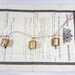 1 String With 3 Cow Bells Bronze Carillon Small Windchime - Etsy