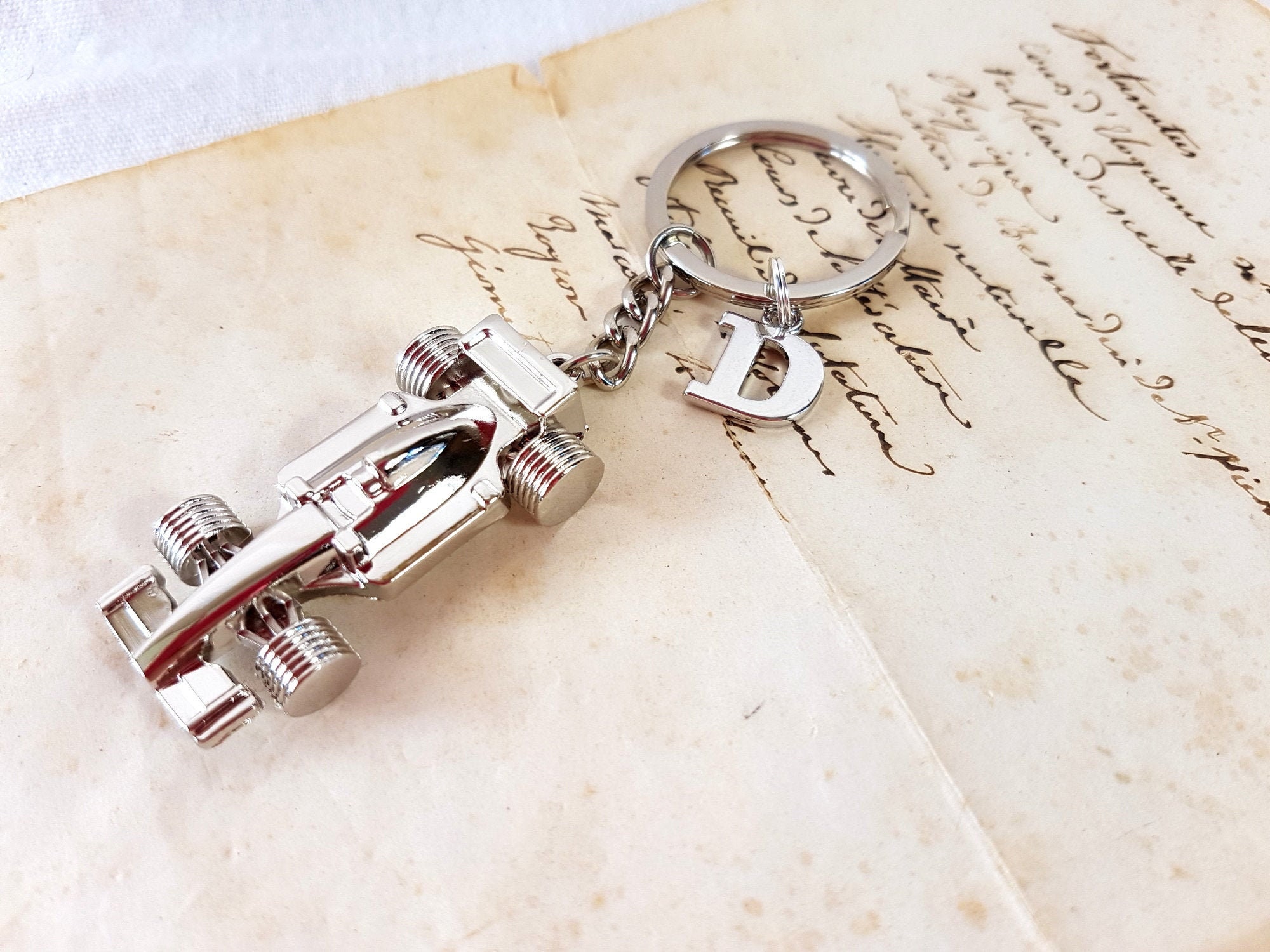 Personalized F1 Formula 1 Keychain Race car Adventure | Etsy