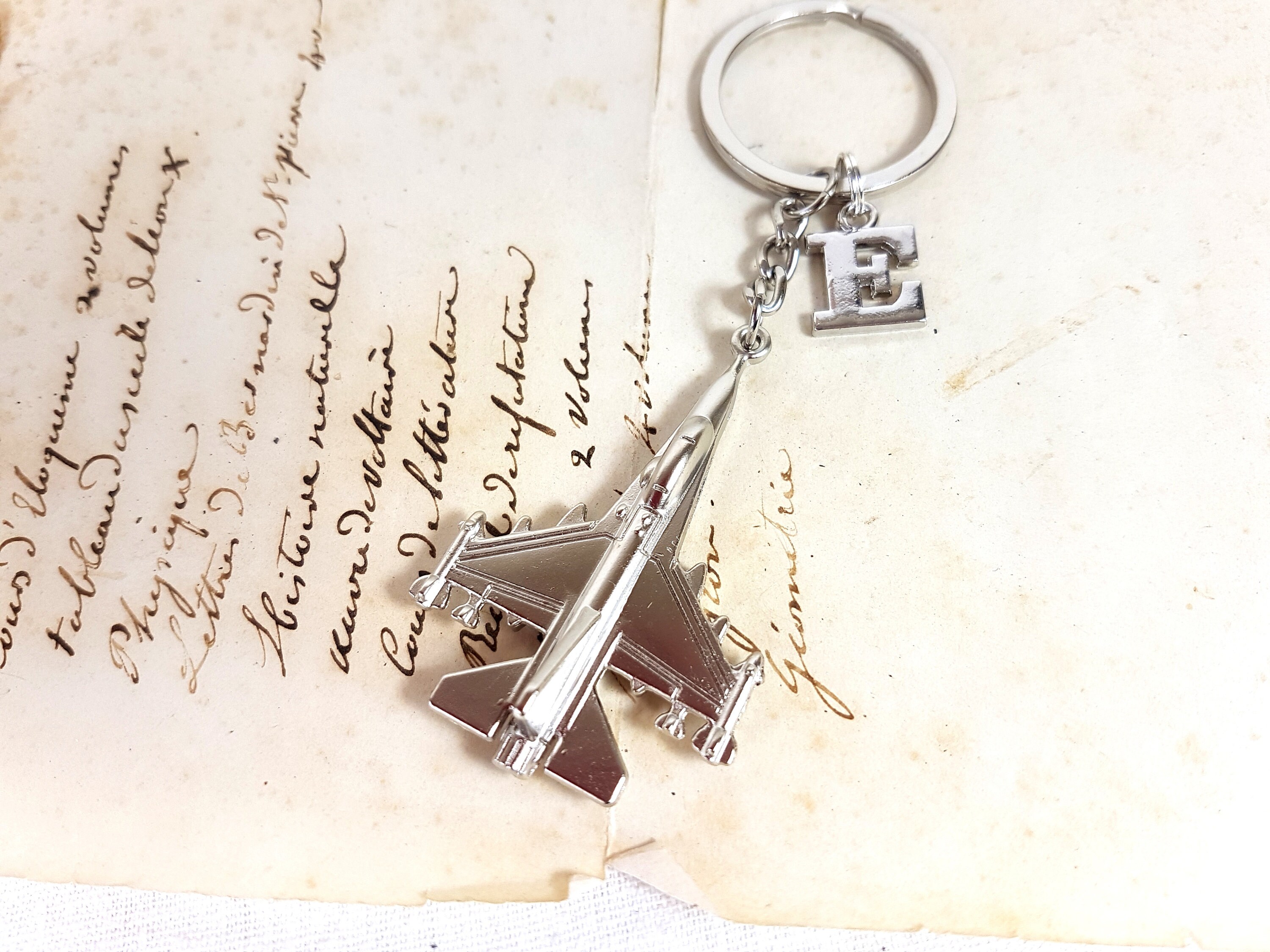 Personalized Fighter Jet Plane Keychain F16 Jet Adventure - Etsy