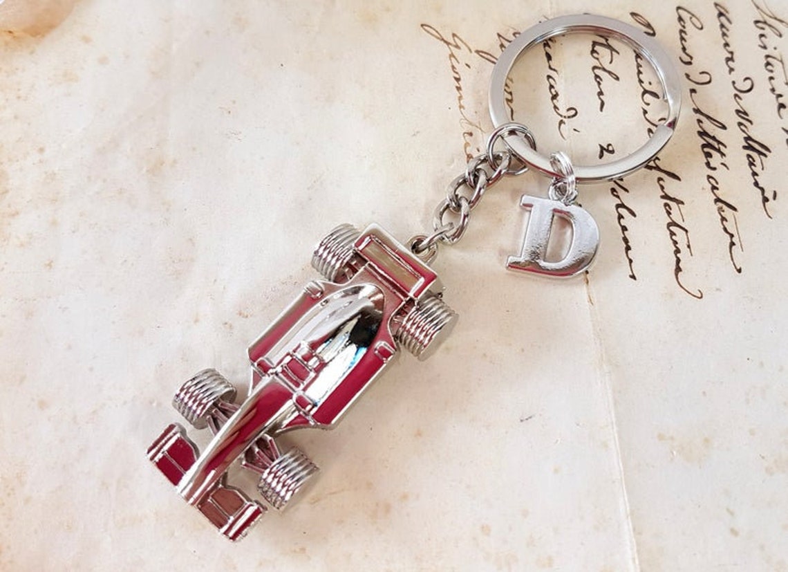 Personalized F1 Formula 1 Keychain Race Car Adventure | Etsy