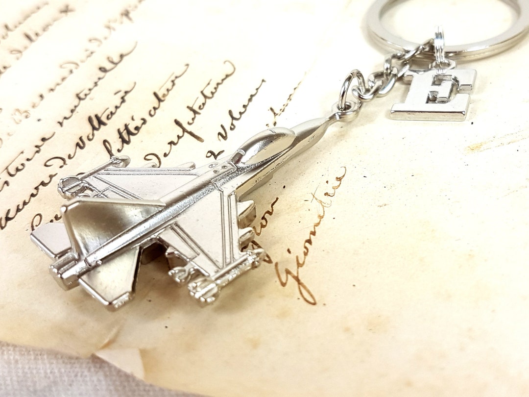 Personalized Fighter Jet Plane Keychain, F16 Jet, Adventure Gift ...