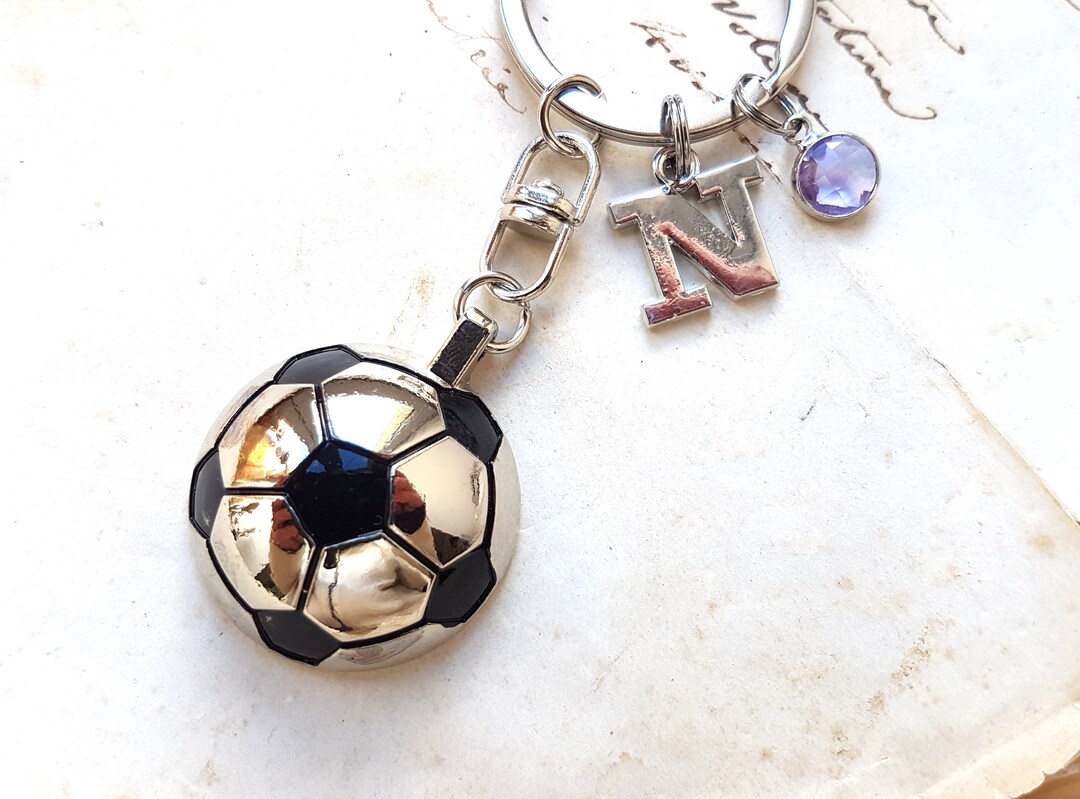 Personalized Soccer Keychain, Football Ball Game Sport Team, Adventure ...