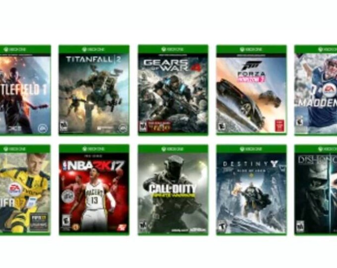 Xbox Edible Print Game Cover Cake Topper Approx A5 Most Games Available ...