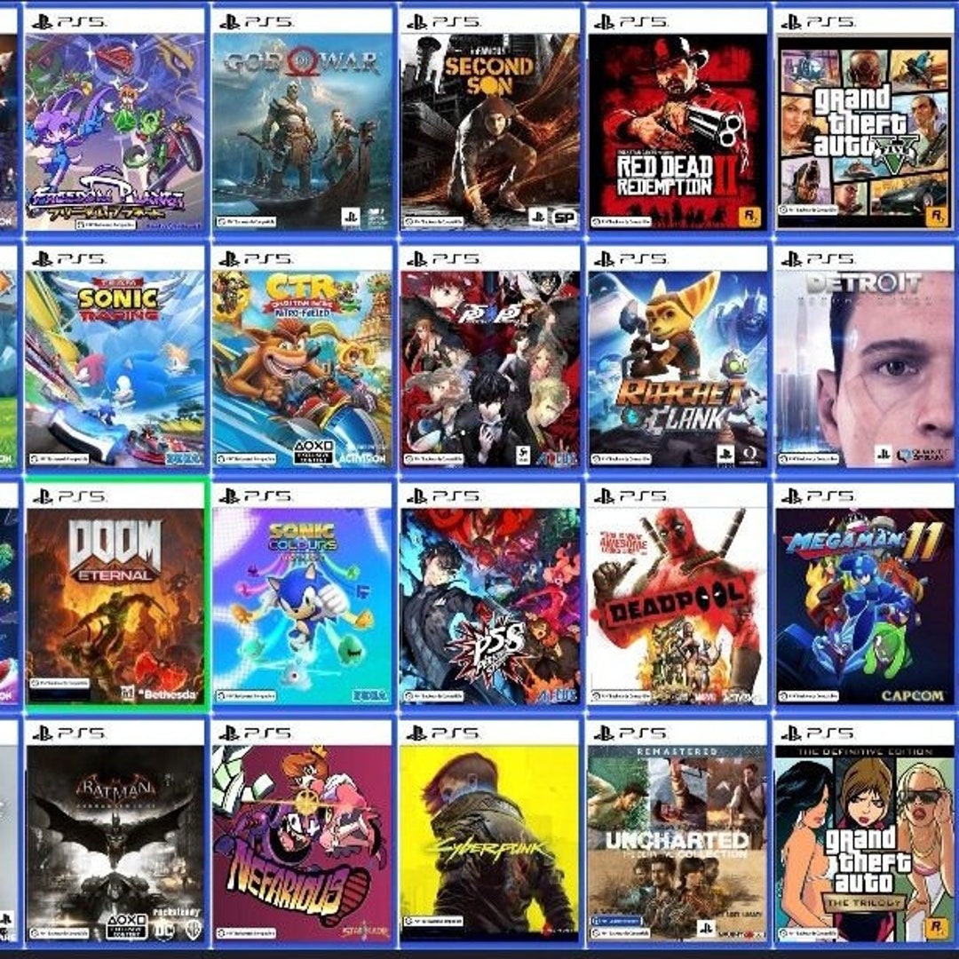 Ps4/ps5 Edible Print Game Cover Cake Topper A6 - Etsy