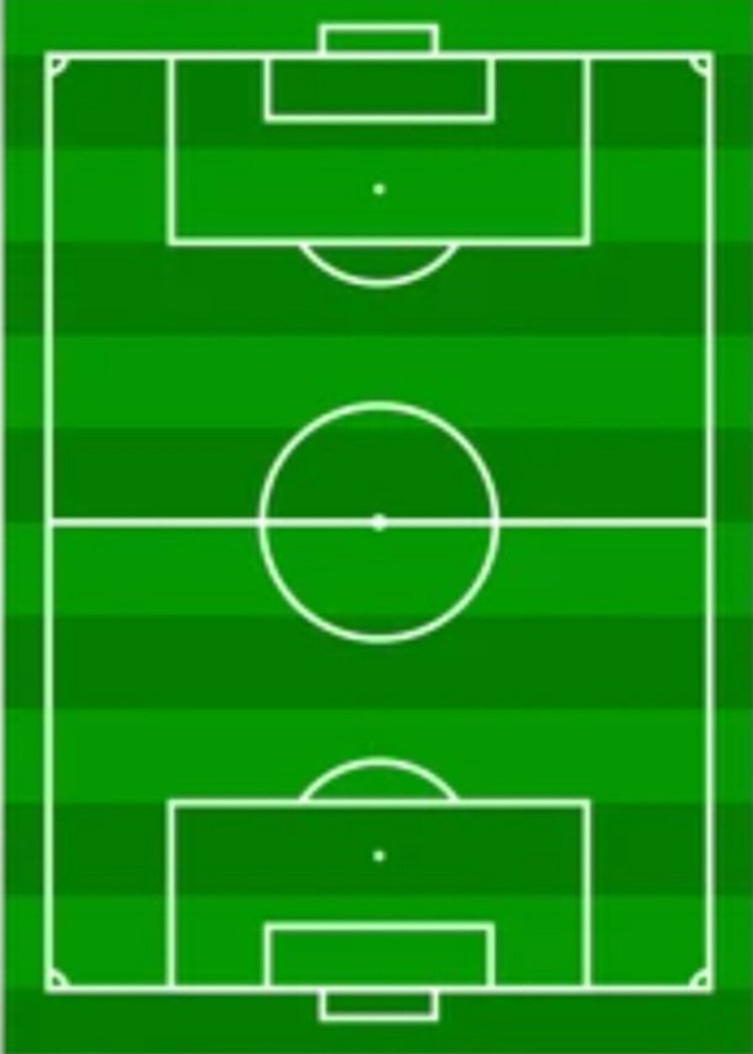 Football Pitch Edible Icing Sheet - Etsy