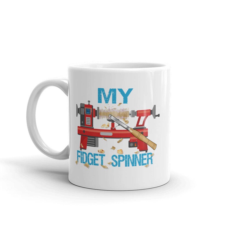 My Fidget Spinner Lathe Woodturning Mug - Etsy