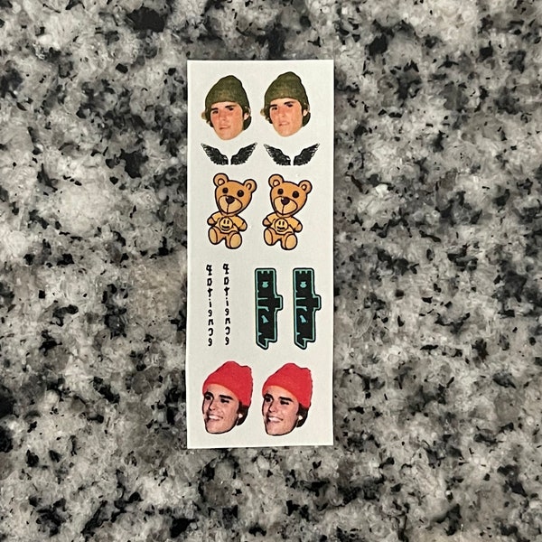 Justin Bieber Decal - Etsy