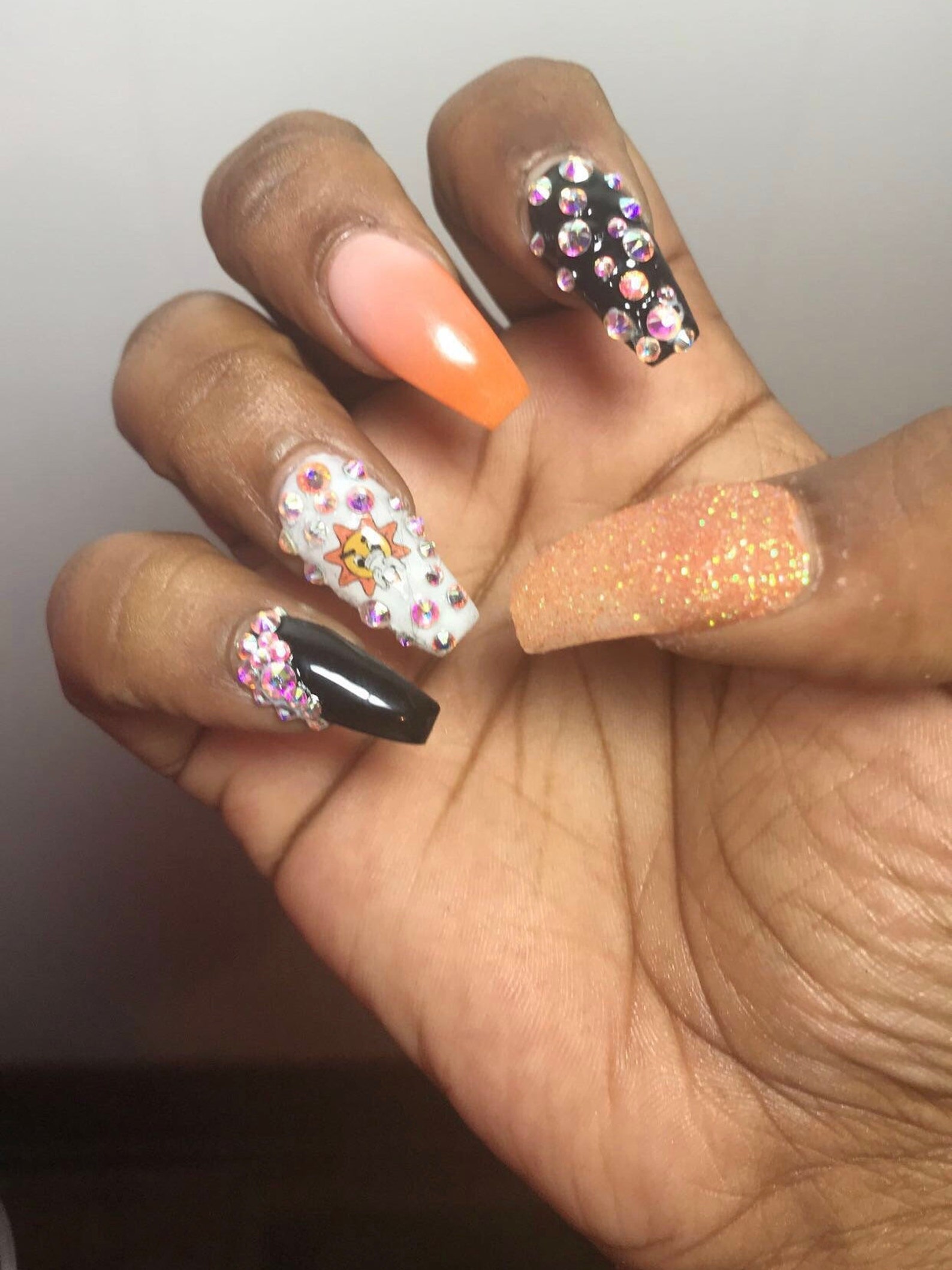 Custom Nail Decals for a Unique Conversation Starter Faces - Etsy