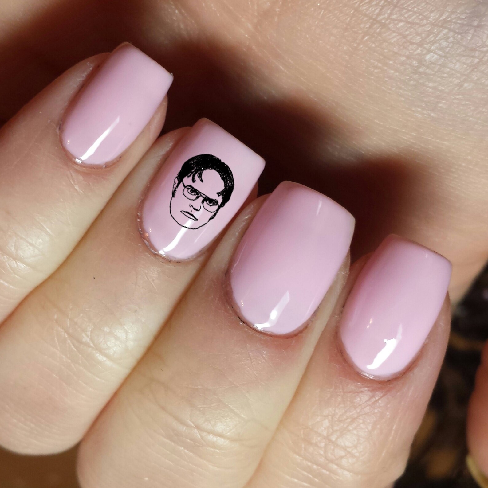 Custom Nail Decals for a Unique Conversation Starter Faces - Etsy