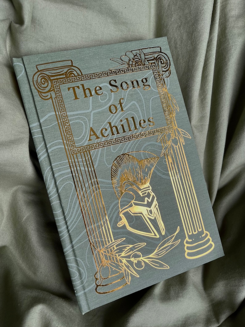 The Song of Achilles by Madeline Miller Rebind, Cloth Bound Book - Etsy