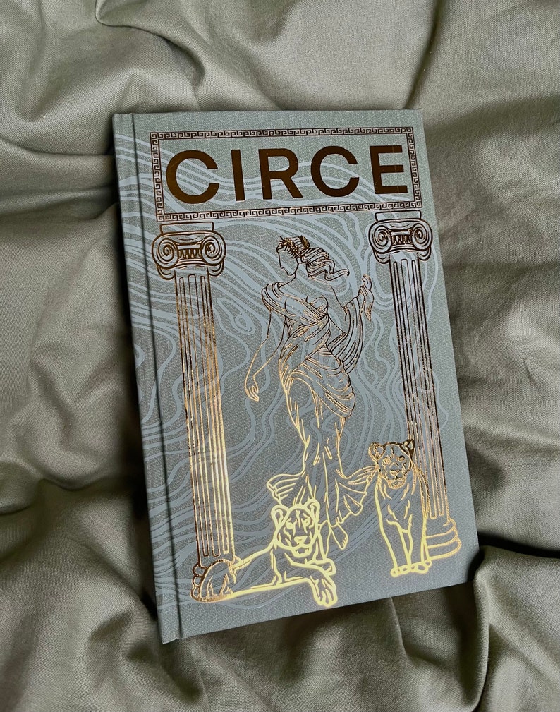 Circe by Madeline Miller Rebind, Cloth Bound Book - Etsy