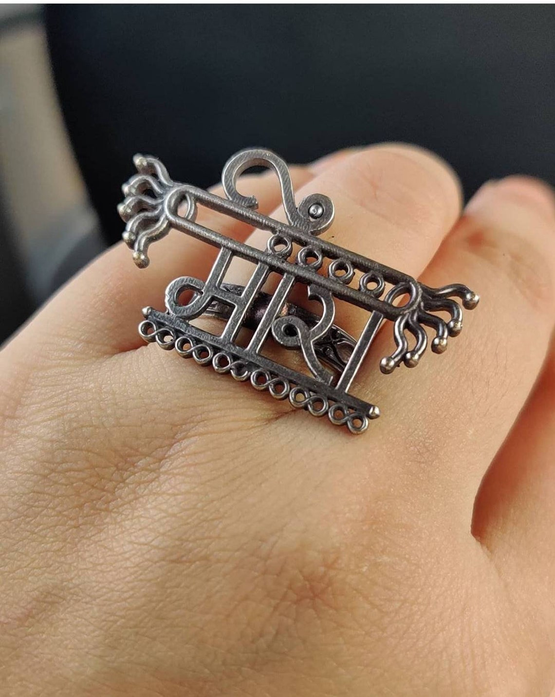 Meera Rings Silver Look Alike High Qualityhandmade - Etsy