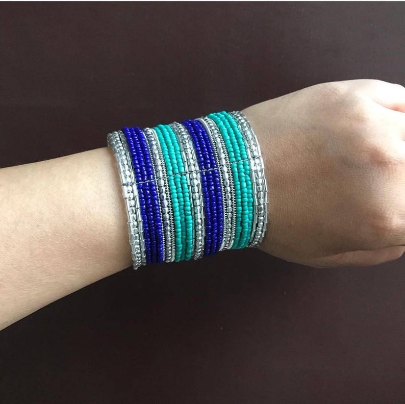 Indian Jewelery Handcuff Bracelet Openable Adjustable - Etsy