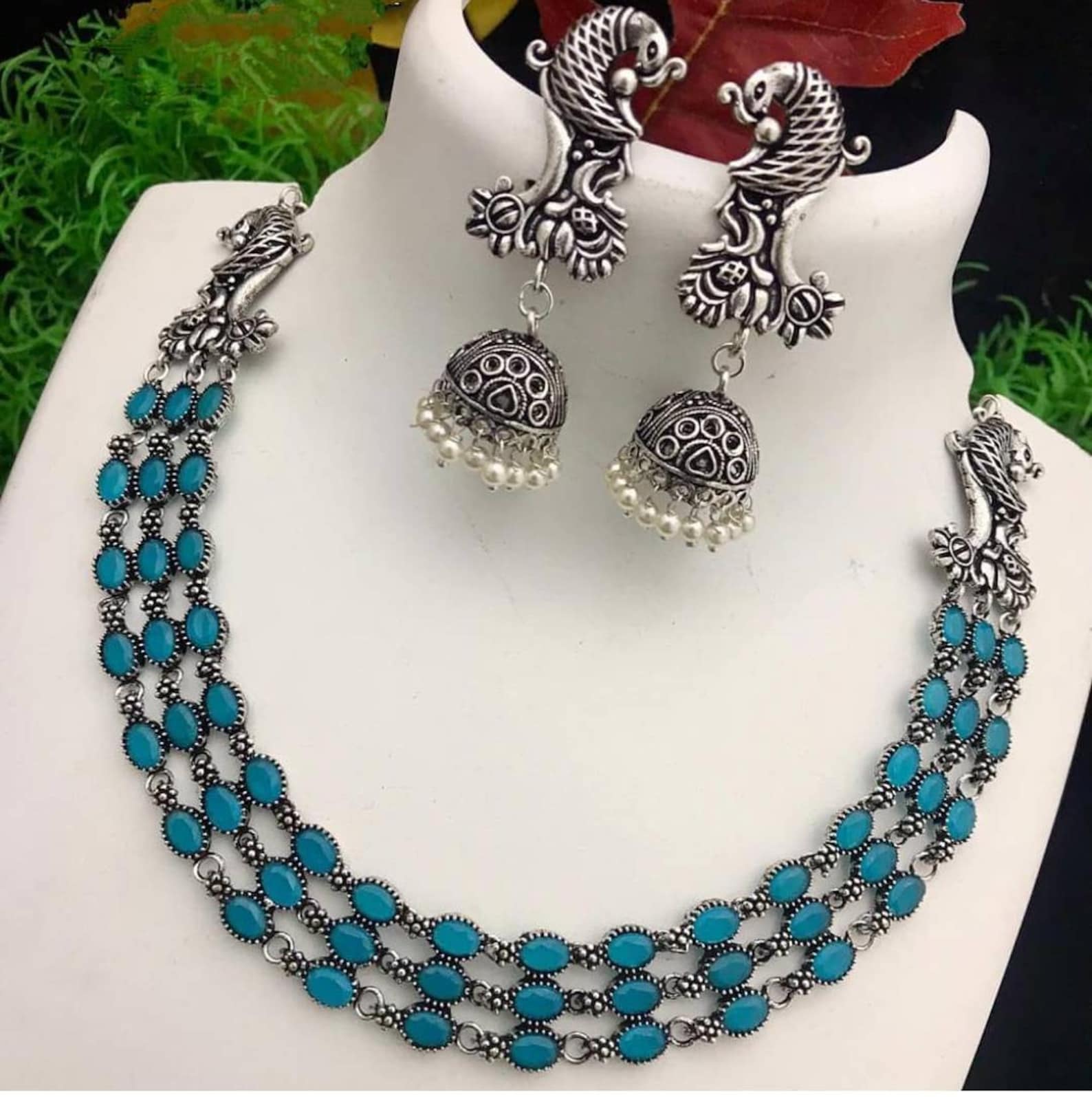 Indian Jewellery,ethnic Jewellery,stone Studded, Necklace Sets, Pearls ...