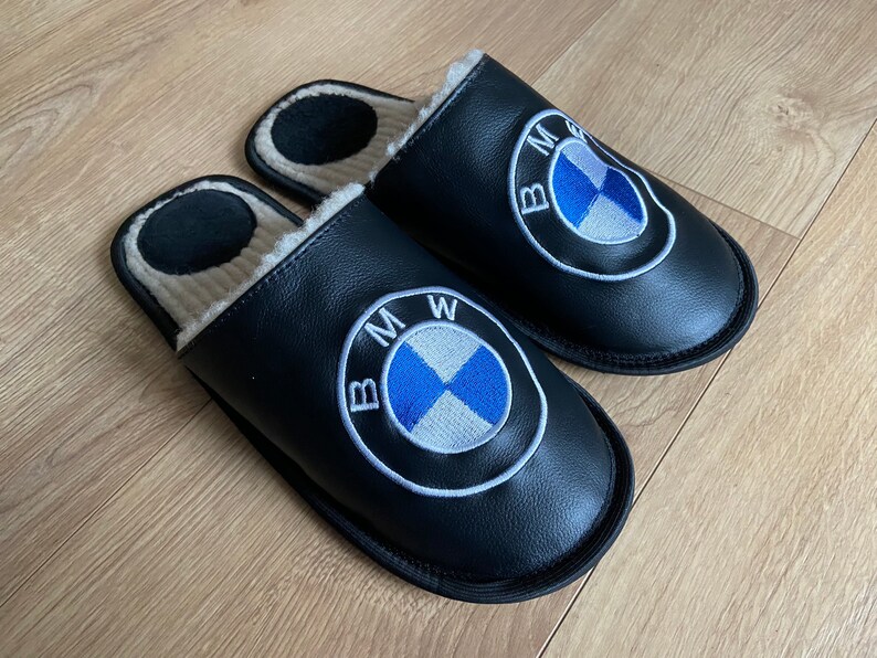 Personalised Business Slipper With Embroidered Logo for Men - Etsy