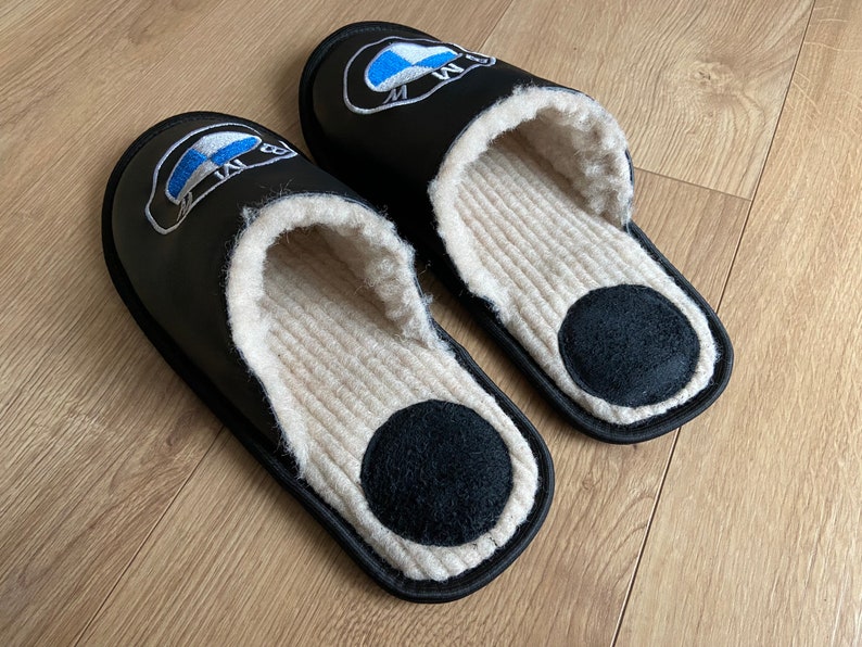 Personalised Business Slipper With Embroidered Logo for Men - Etsy