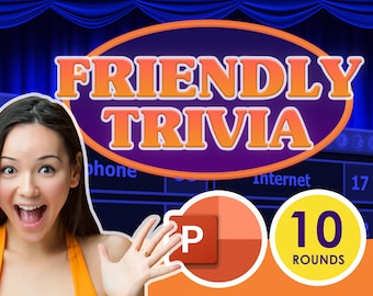 Easter Sunday Friendly Trivia Game Customizable Powerpoint Template ...