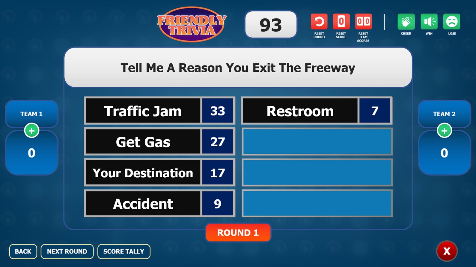 Family Friendly Trivia Game Customizable Powerpoint Template - Mac PC ...
