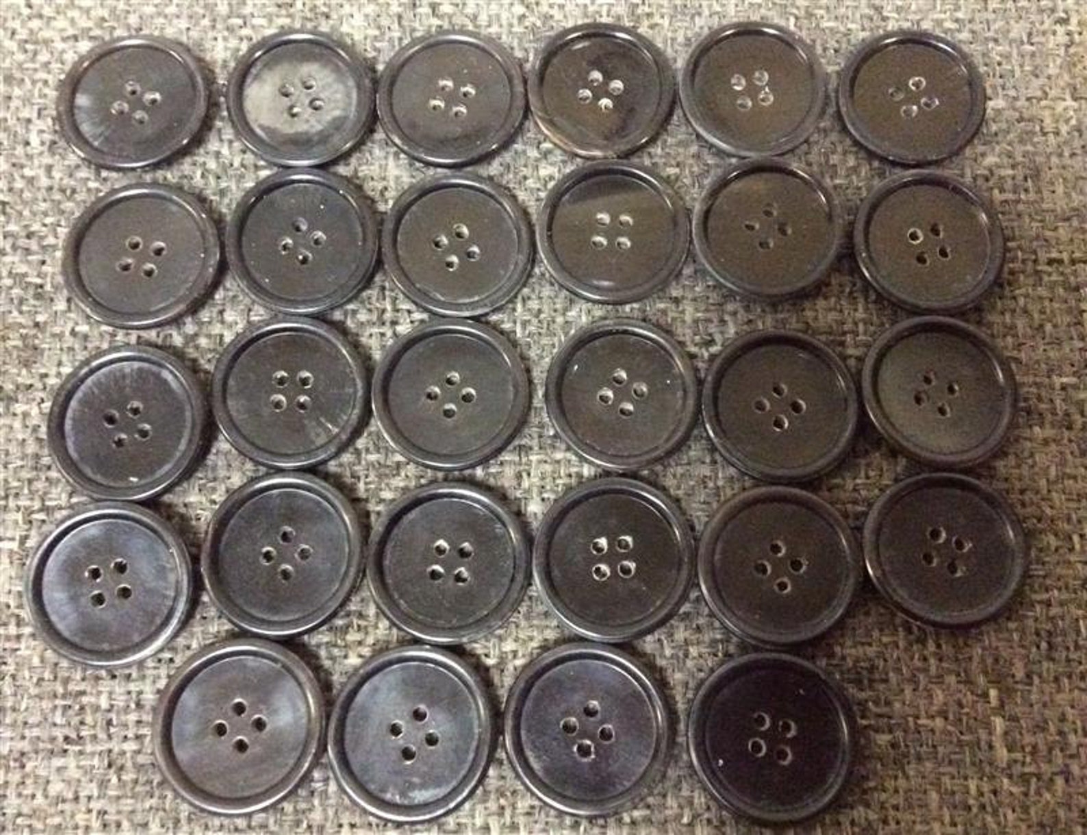 3/4 Buffalo Horn Buttons | Etsy